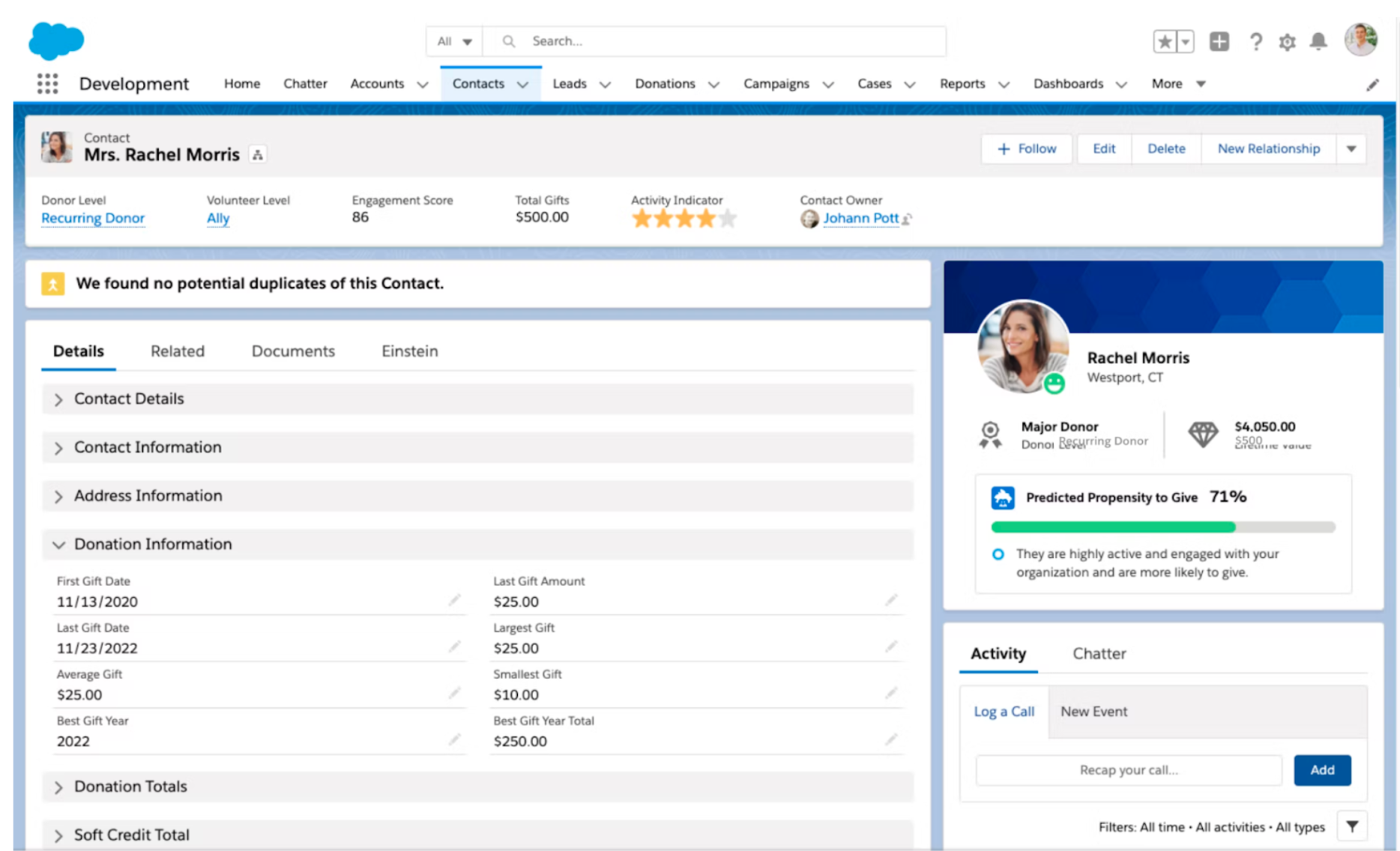 Create Long-Lasting Donor Relationships Using Salesforce Nonprofit Cloud